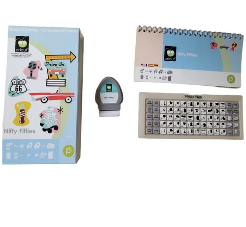Cricut Shapes Cartridge Nifty Fifties Good Condition | eBay