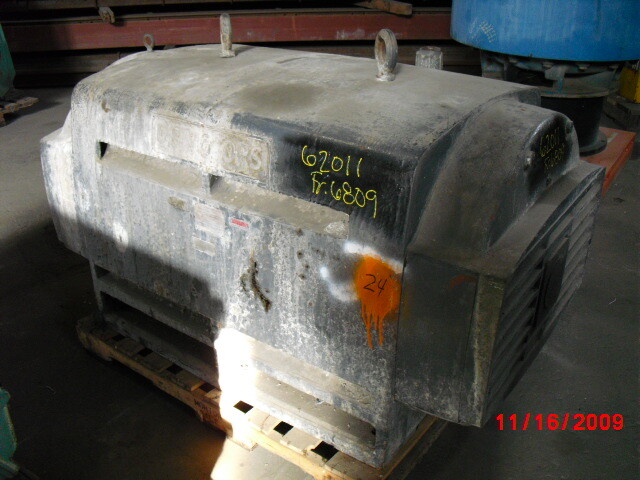 600 HP US Electric AC Electric Motor 600 RPM Fr 6809S DPBB 2300 V EOK ...
