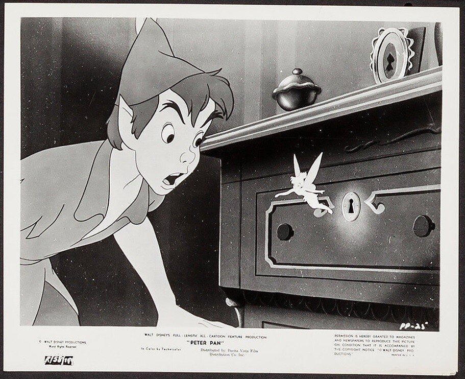 Peter Pan Black And White Movie
