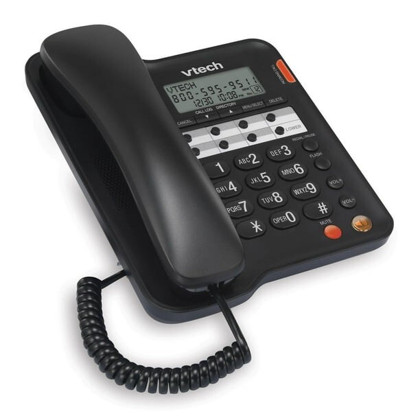 Vtech CD1153 Corded Speaker Telephone with Caller ID/ Call Waiting ...