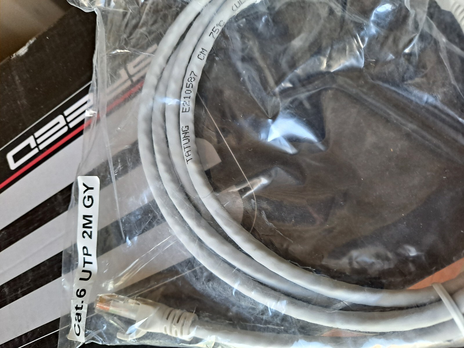 Lot of 100 Mixed RJ-45 Ethernet LAN Cable Cat5e Cat6 - Different ...