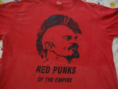 Vintage Red Punks Of The Empire punk rock concert tour communist T ...