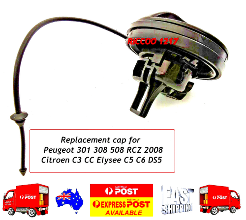 Petrol fuel cap for Citroen Peugeot diesel petrol C3 301 308 C5 RCZ 308 ...