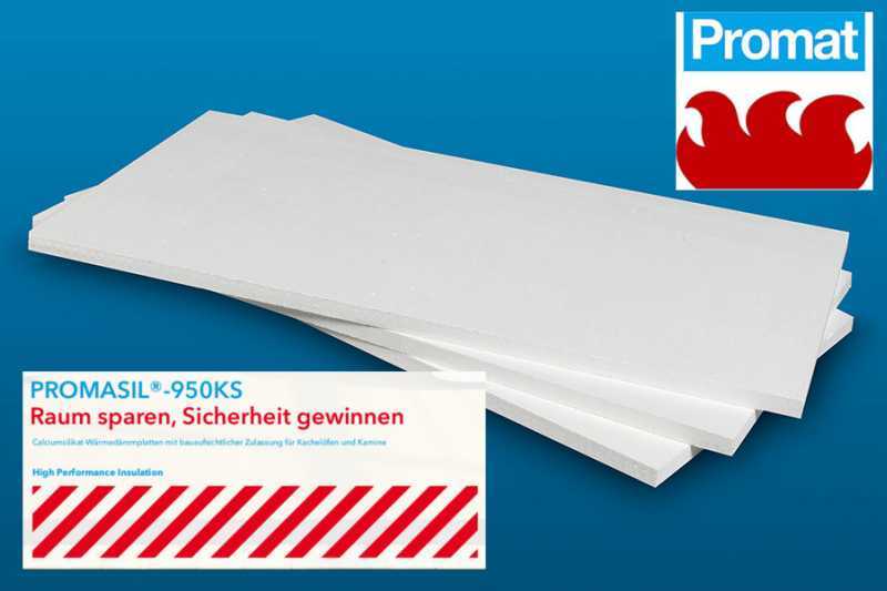 Promat Promasil 950 KS Isolierplatte 4 Platten 80 mm, 1000 x 500 mm ...