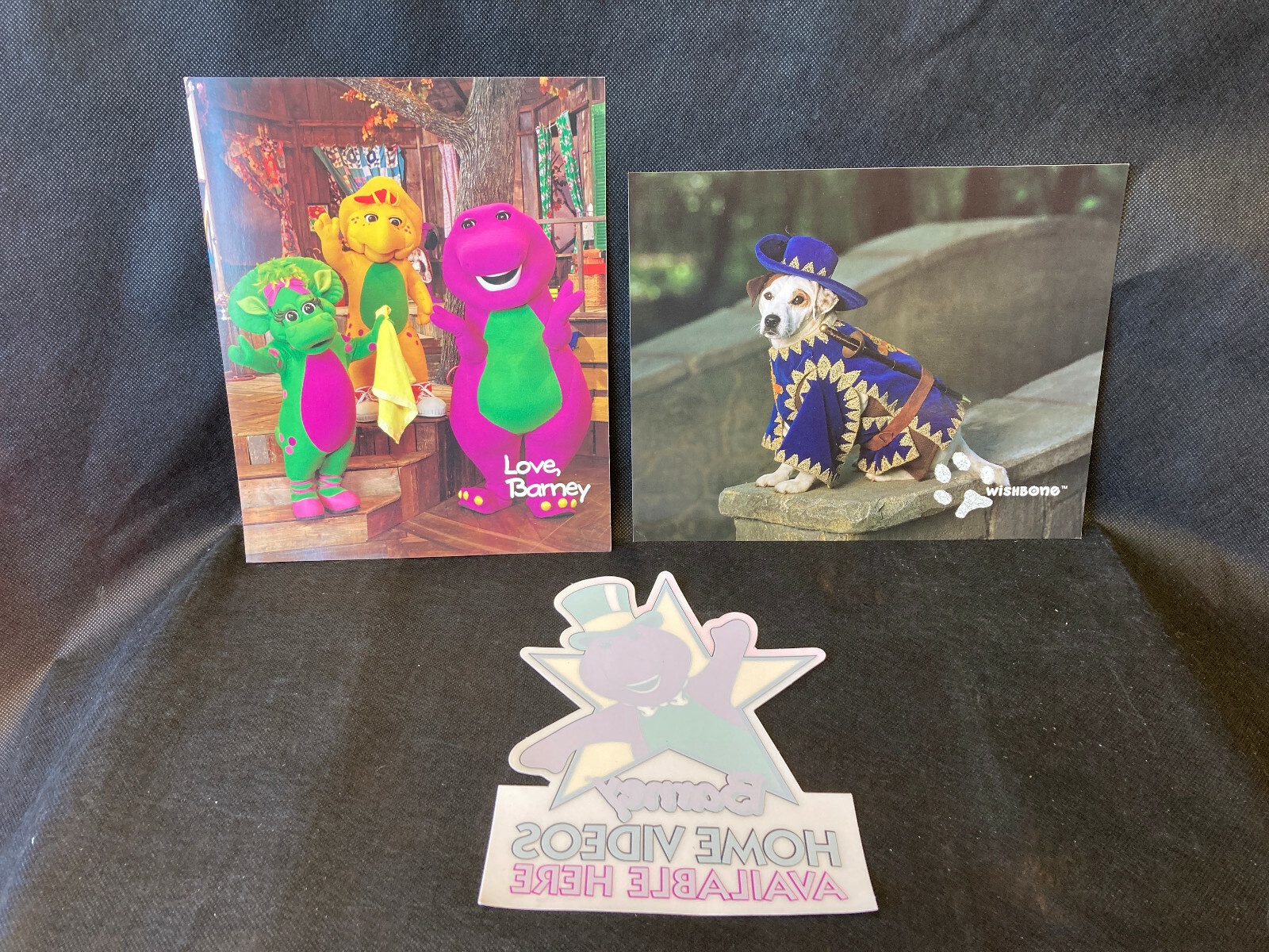 Barney & Friends: Love Barney Promotional card, giant postcard & window ...