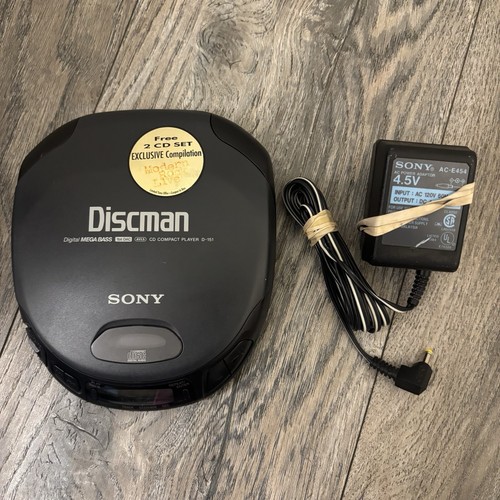 Sony Discman D-151 CD Compact Player For Parts Read Desc | eBay
