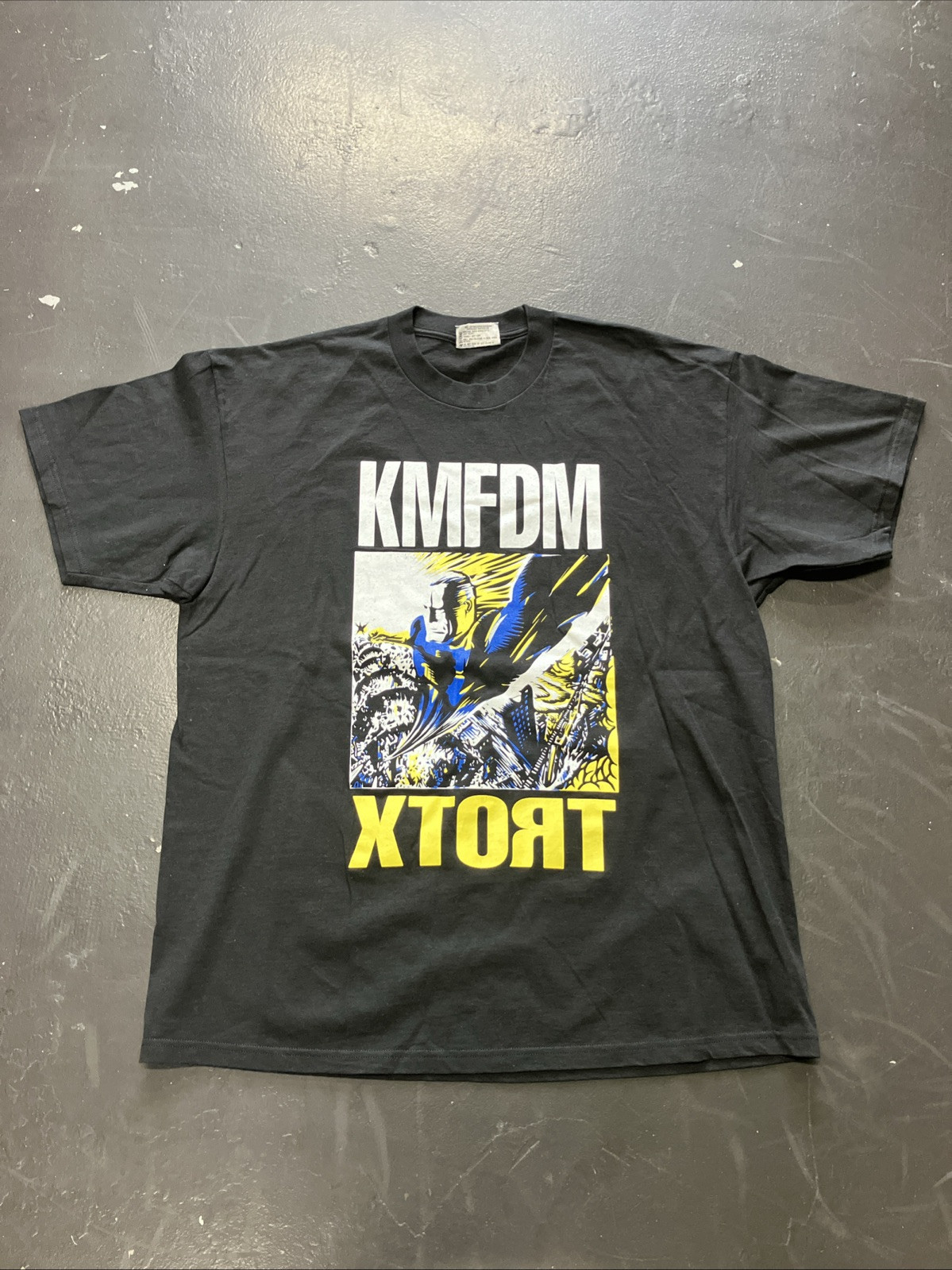 Vintage 90s 1995 KMFDM XTORT Son Of A Gun Band German… - Gem