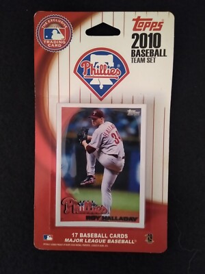 2010 Topps Baseball Philadelphia Phillies Team Set 17 Cards Factory ...