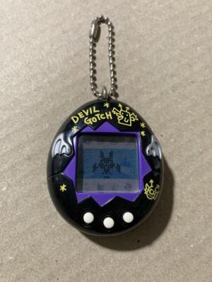 Bandai Tamagotchi Deviltchi Devilgotchi Devil Virtual Pet Black 1998 ...