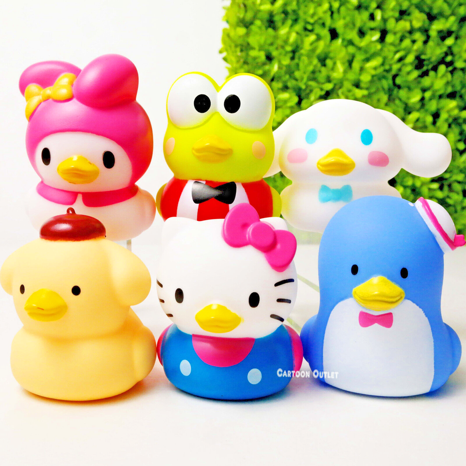 Hello kitty Jeep Rubber Ducks Set of Six (6) Cruise Ducks NWT ...