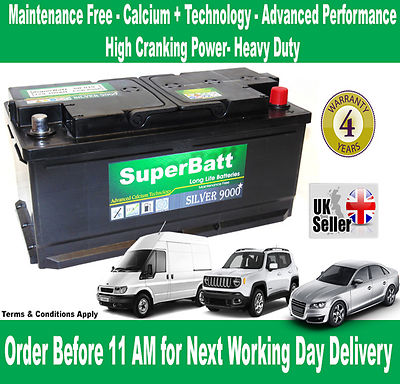 SB 017 / 019 HEAVY DUTY BATTERY MERCEDES BENZ VARIO, VITO 108D, 108CDi ...