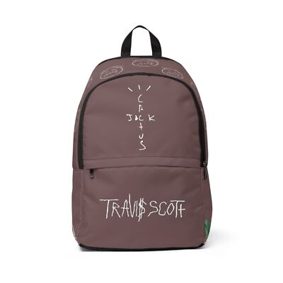 Travis Backpack Cactus Art Black Backpack Brown Hypebeast gift ...