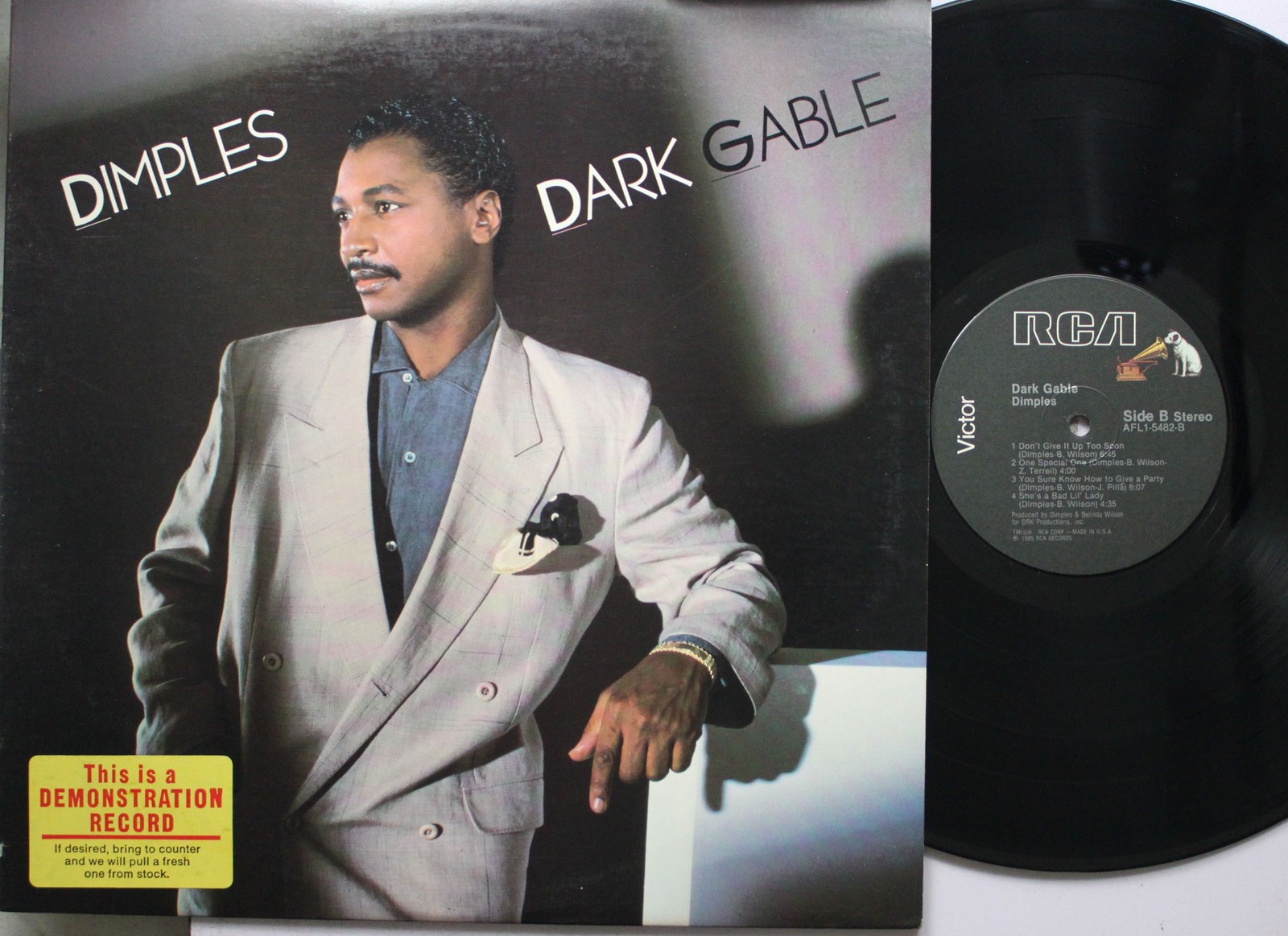 Soul Lp Dimples Dark Gable On Rca | eBay