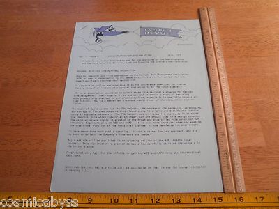 Disney WED MAPO Employee Relations Revue 1983 newsletter Time ...