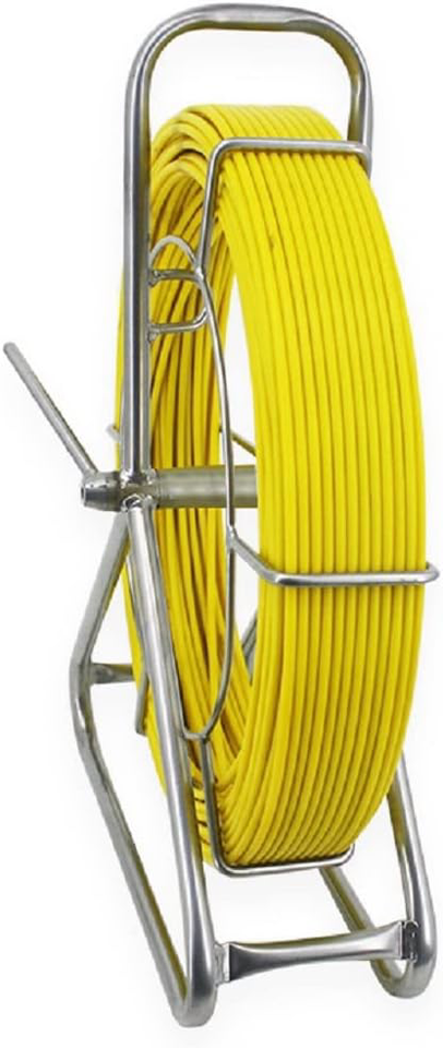 6MM 500FT Duct Rodder Fiberglass Fish Tape Cable Pulling Rod Cable ...