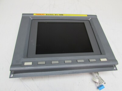 FANUC SERIES 21i-MB LCD UNIT A02B-0166-C251 XLNT USED TAKEOUT MAKE ...
