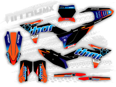 Graphics Kit fits KTM SX XC 125 150 SXF XCF 250 300 350 450 2025 Decals ...