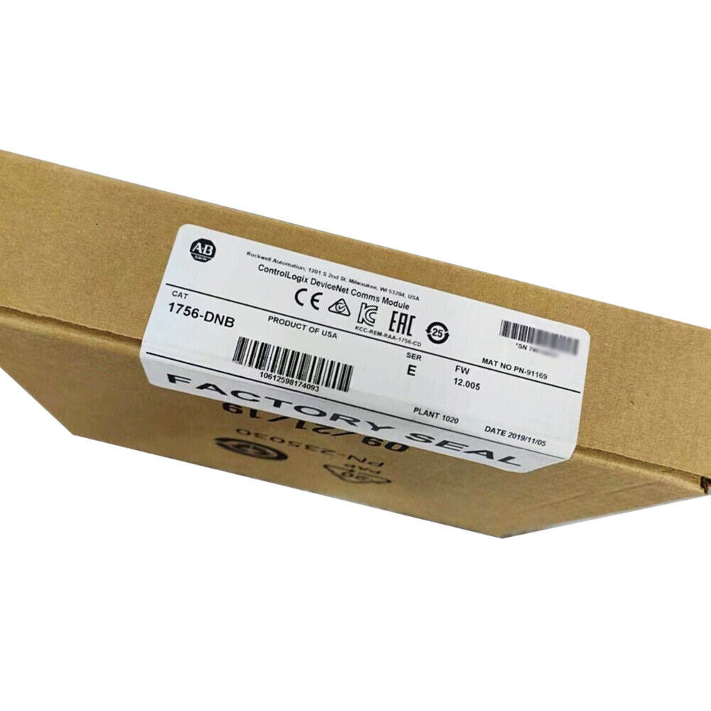 New Allen-Bradley AB 1756-DNB / E ControlLogix DeviceNet Bridge Scanner ...