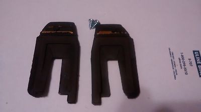 1961-64 Chevy 2 Door Hardtop Quarter Window U-Jamb Stops, pair | eBay