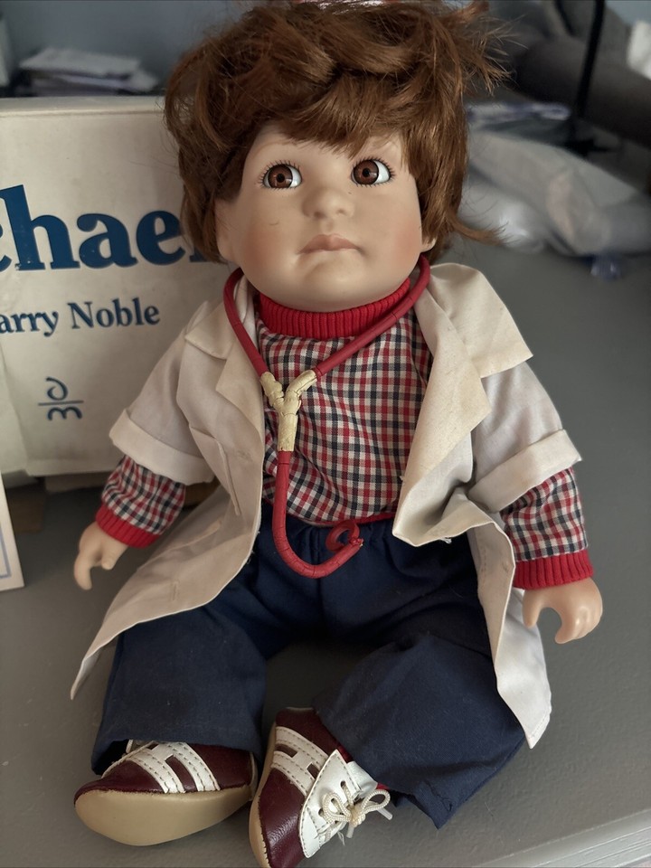 Danbury Mint The Doctor Michael Porcelain Doll by Larry Noble 1993 ...