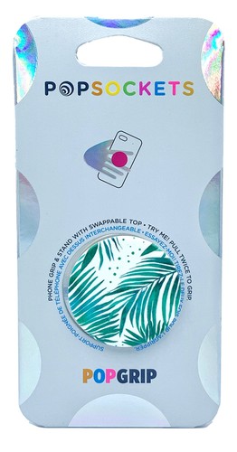 PopSockets Tropical Palm Leaf Phone Holder Grip PopSocket Pop Socket ...