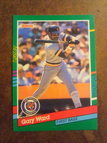 Gary Ward 728 Donruss 1991 MLB Baseball Card | eBay