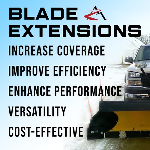 Buyers Products Truck Snowplow Pro-Wing Blade Extension Kit for Western ...