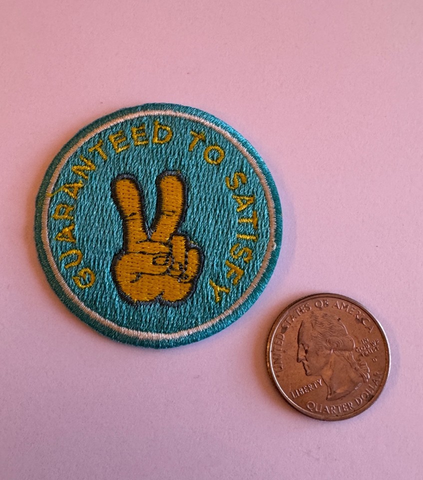 Original Dutch Bros Patch!! Rare!! Peace sign!! | eBay