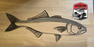 Blue Fish Metal Wall Art Plasma Cut Home Decor Fish | eBay