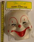 Vintage Fibre Craft Clown Face Small Plastic Masks NOS Unopened Hong ...