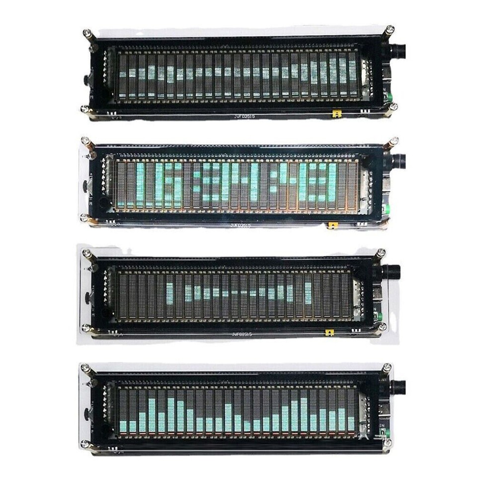 VU Meter Music Level Display Audio Spectrum Analyzer Desk VFD Sound ...