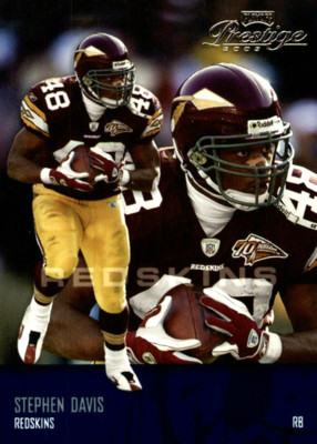 2003 Playoff Prestige #146 Stephen Davis Washington Redskins | eBay