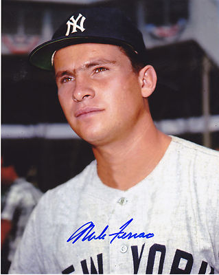 MIKE FERRARO NEW YORK YANKEES ACTION SIGNED 8x10 | eBay