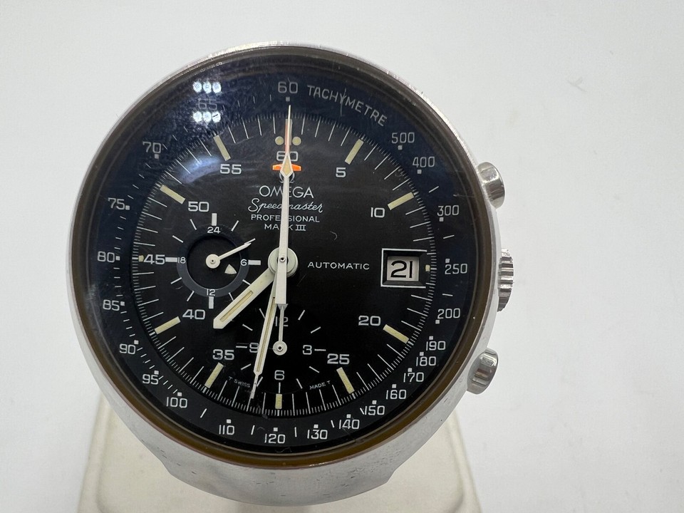 u005 OMEGA 1970s Speedmaster MK3 43mm - Ref 176.002 | eBay