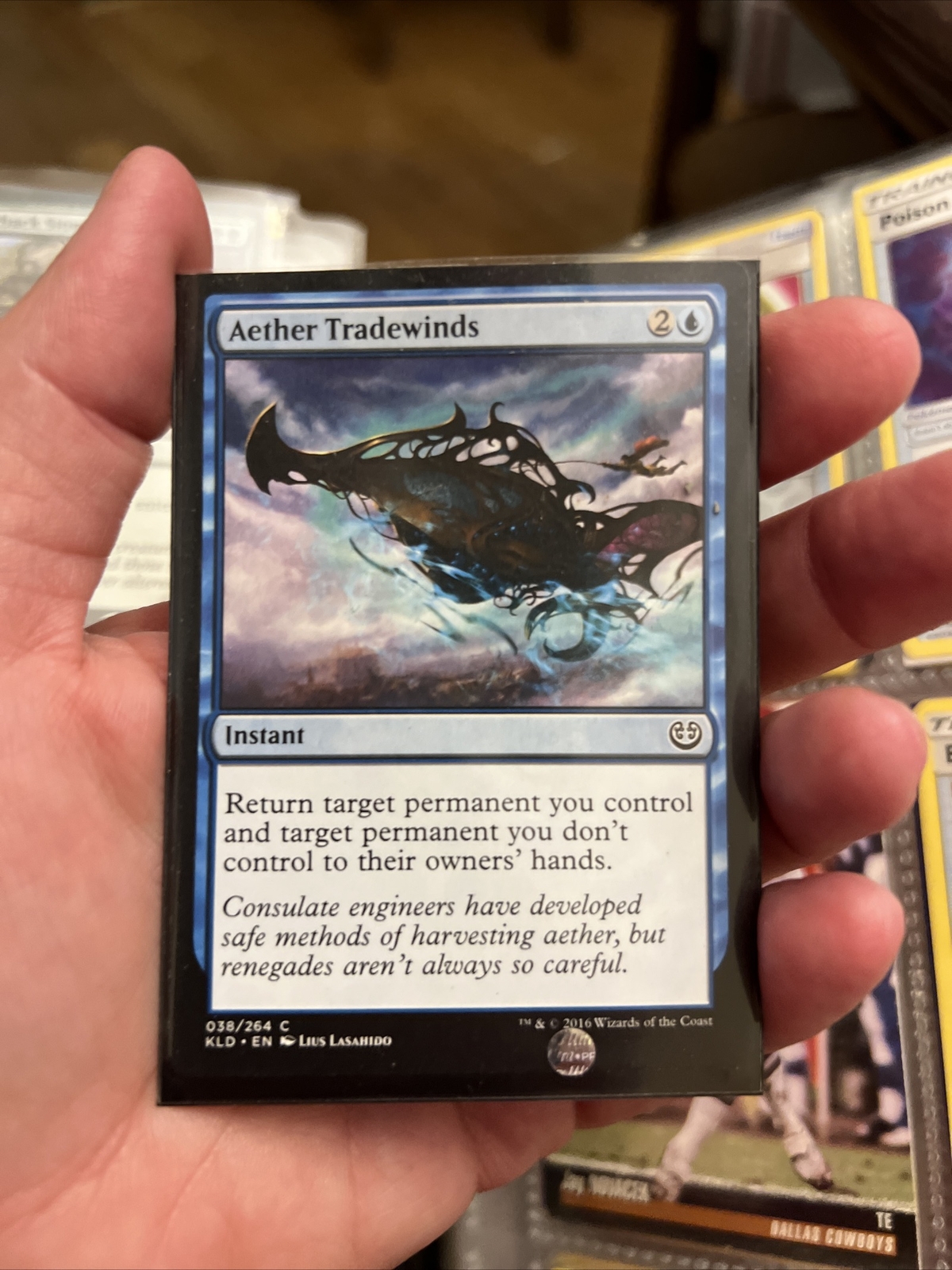 Magic The Gathering Trading card MTG aether Tradewinds Instant 038/264 ...