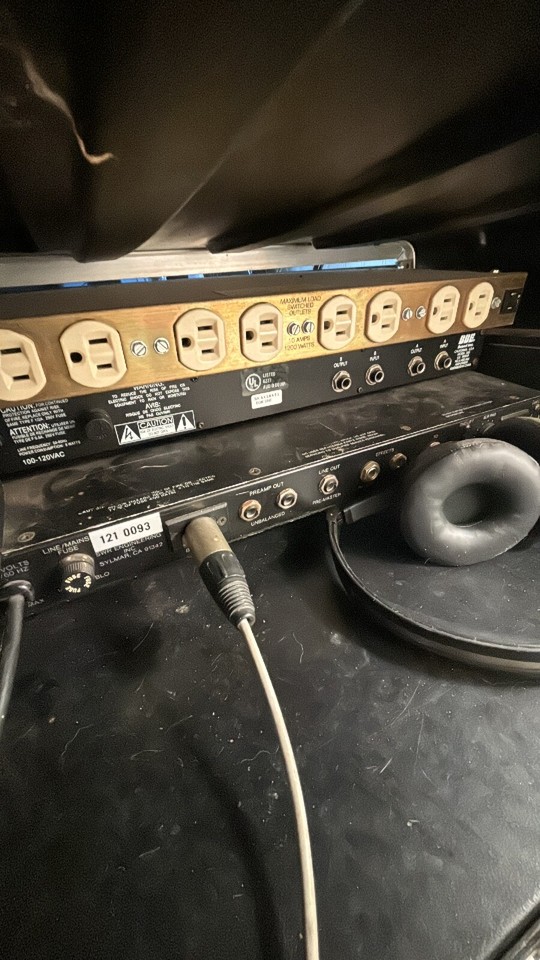 Bass Half Cab Set Up For Bass Guitar Rack Power. | eBay