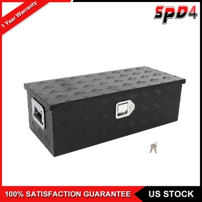 30" Inch Aluminum Trailer Tool Box Utility Tool Box For Pick Up Truck ...