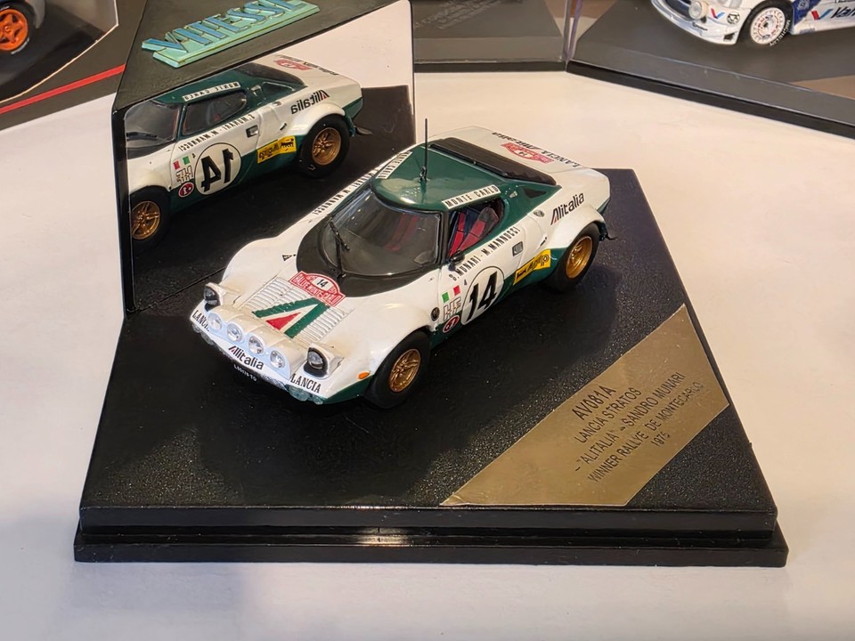 VITESSE AV081A Lancia Stratos ALITALIA Sandro Munari Winner Rallye De ...