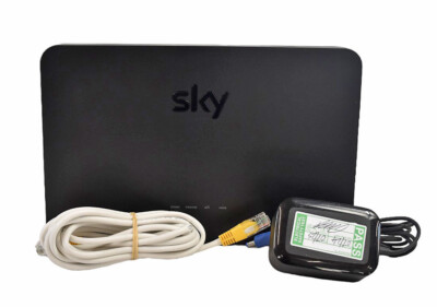 Sky Broadband Hub SR203 Dual Band Wi-Fi Wireless Modem Router & PSU | eBay