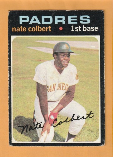 Nate Colbert San Diego Padres 1971 Topps #235 St. Louis Missouri | eBay