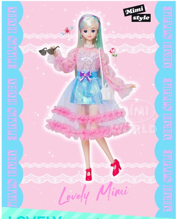 Mimi World Mimi Style New Face Lovely Mimi Korean Barbie Ball Joint ...