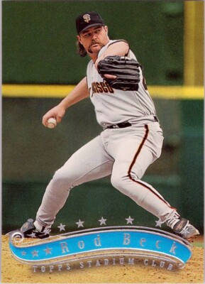 1997 Stadium Club #140 Rod Beck San Francisco Giants | eBay