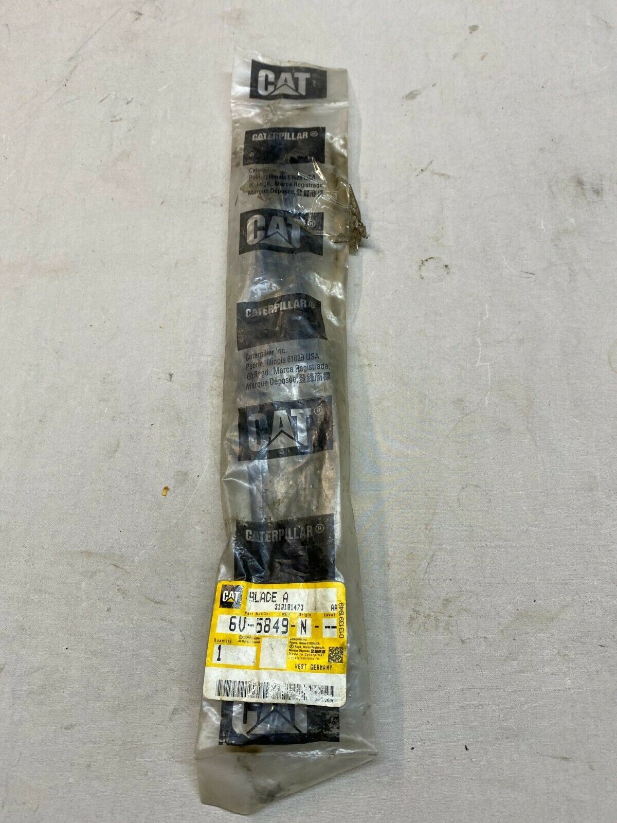 NOS CATERPILLAR 6V-5849 BLADE A WIPER ASSEMBLY | eBay