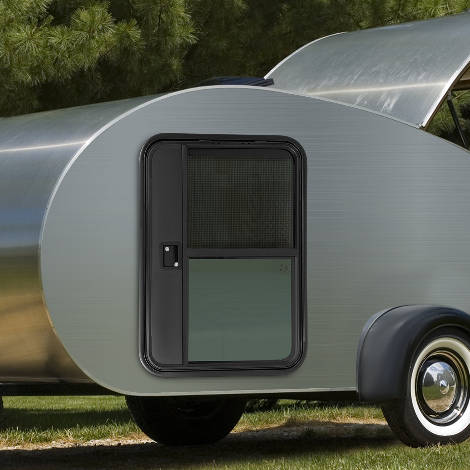 26*36 inch RV Camper Teardrop Trailer Door, Left Driver Side Trailer ...