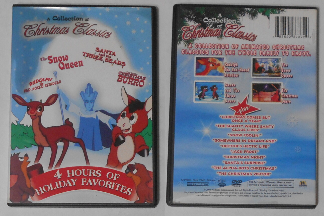 The Snow Queen, Rudolph the Red Nosed Reindeer, Christmas Burro - U.S ...