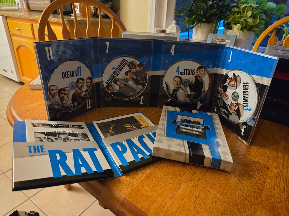 The Rat Pack Ultimate Collectors Edition (DVD, 2008, 3-Disc Set ...