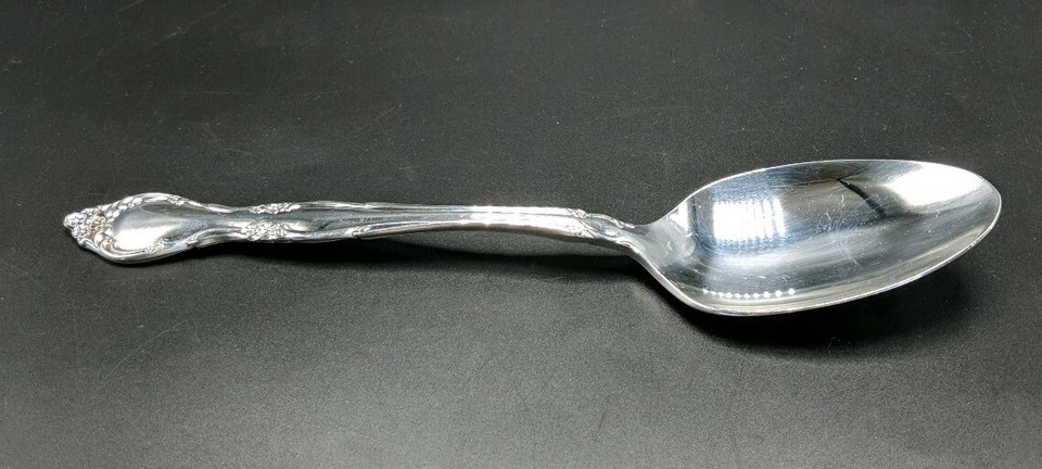 Serving Spoon Oneida Community Affection silver plate flatware ...