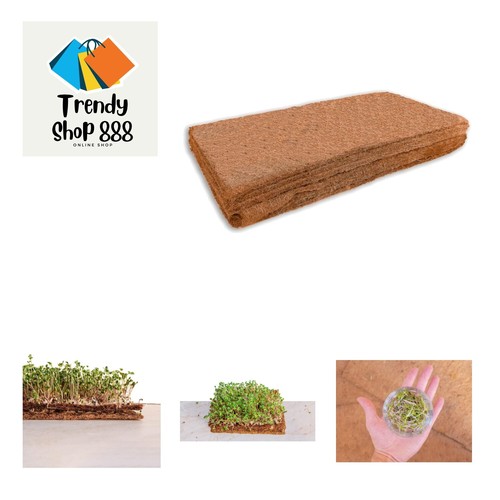 Coco Grow Mat Microgreen Growing Trays Seedlings Hydroponic Growing ...