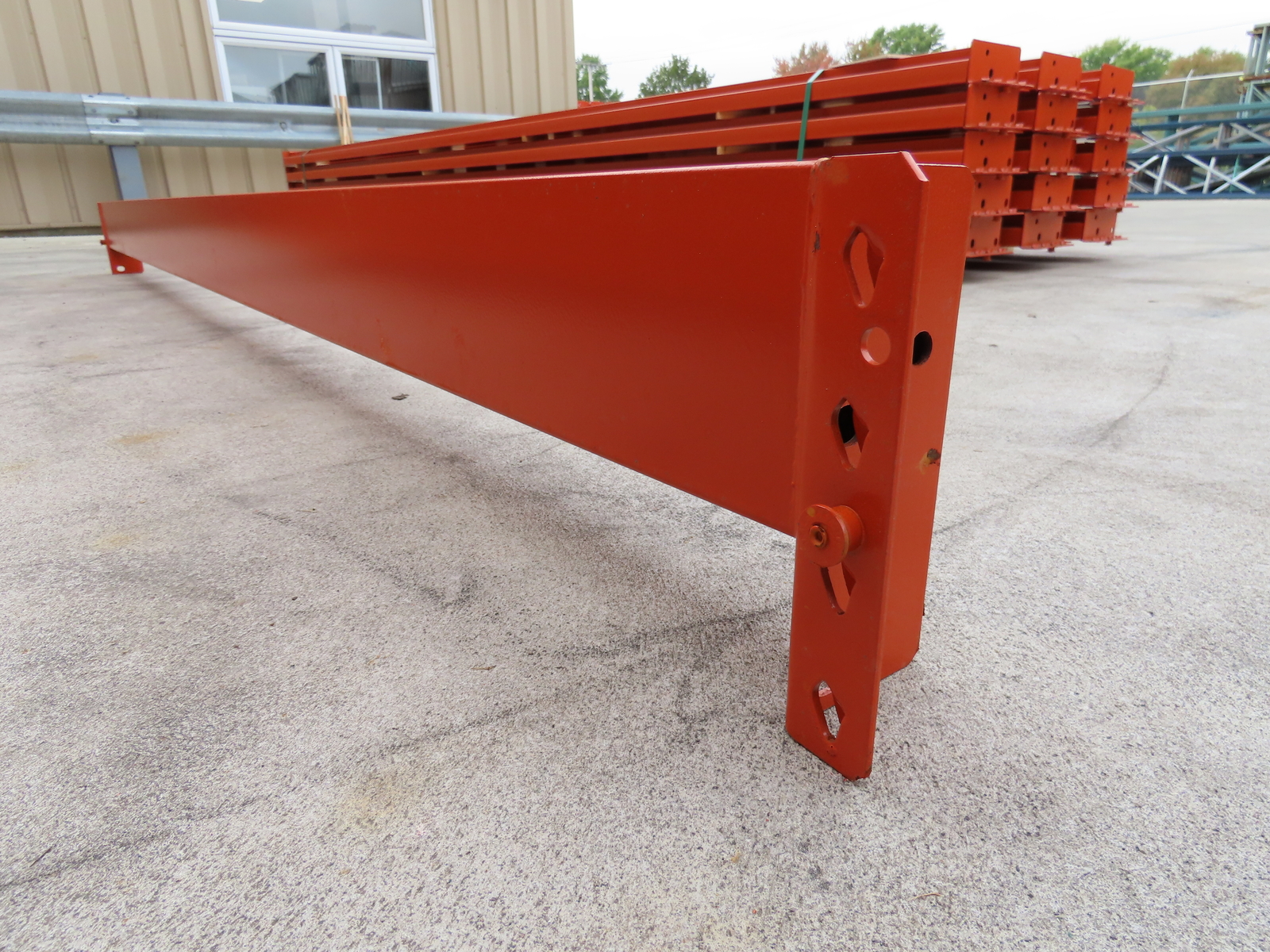 Interlake 108"x 5" Teardrop Pallet Racking Rack Step Beam Crossmember ...