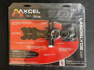 Axcel Landslyde Plus Slider Sight Single Pin AVX-41 .010 BRAND NEW | eBay